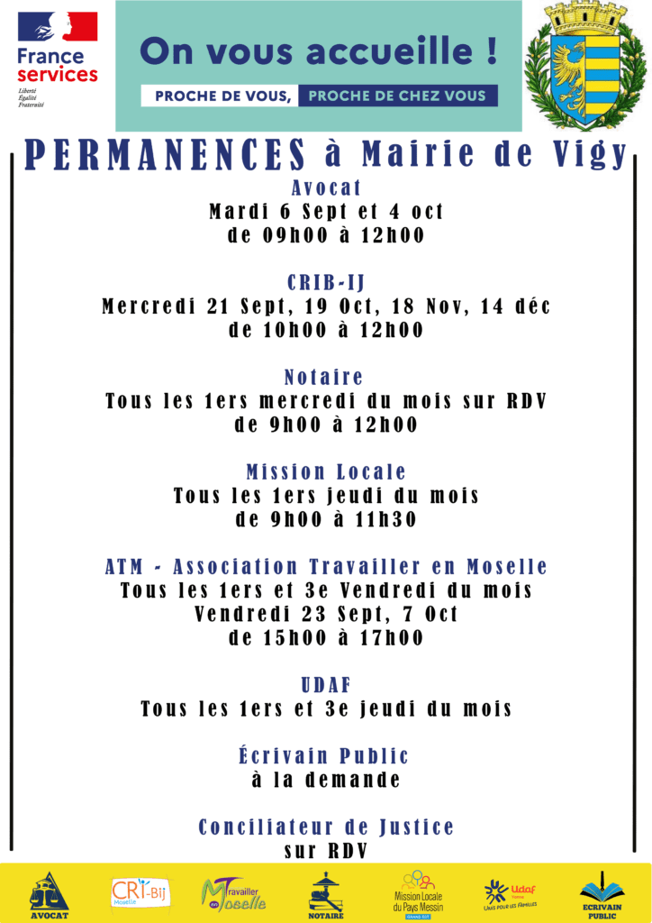 France Services | Mairie de Vigy-Hessange